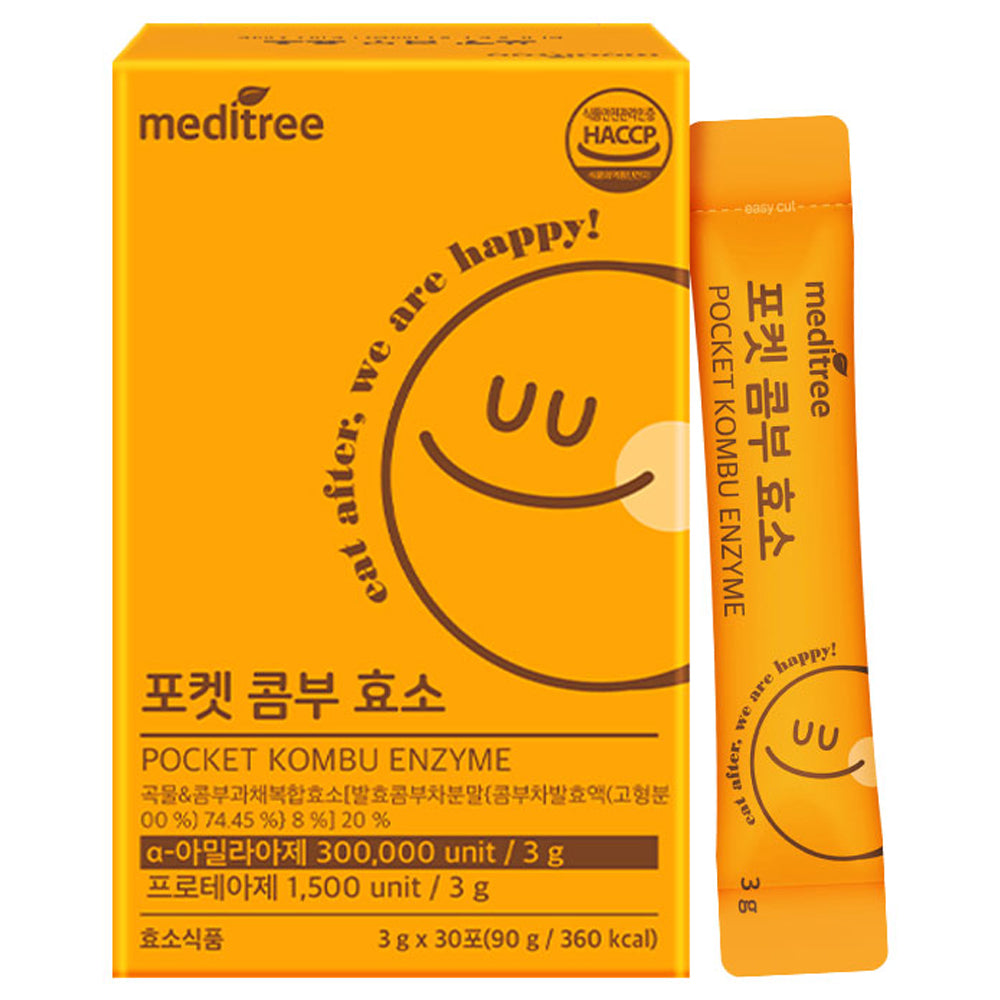 [MEDITREE] Pocket Kombu Enzyme 90g (30 Sticks) – JTORY : Quick Delivery ...